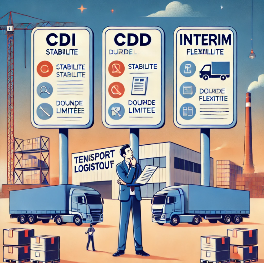 CDI, CDD, intérim : quel contrat choisir dans le transport et la ...